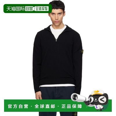 1h可退 香港直邮Stone Island 石头岛 男士 黑色 5100012 毛衣 L1