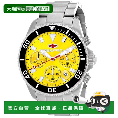 自营Seapro Men's Yellow dial Watch - yellow 美国奥莱直发