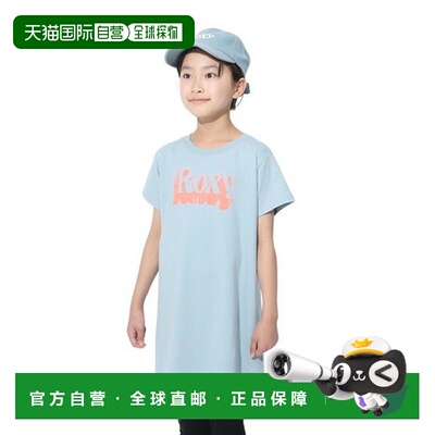 日本直邮Roxy 儿童 MINI HUGGABLE T恤连衣裙 [24SP TST241119]