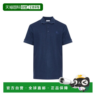 自营burberryPolo 'Eddie'-蓝色 美国奥莱直发