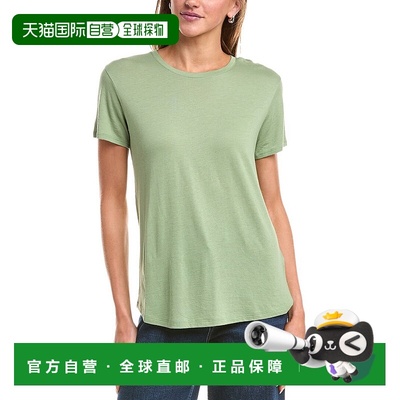 自营 Vince Shirttail T恤-绿色 美国奥莱直发