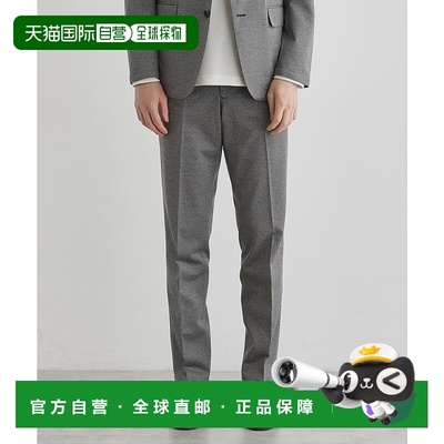 1h可退 日本直邮TAKEO KIKUCHI 菊池武夫 男士千鸟纹休闲西裤 冷