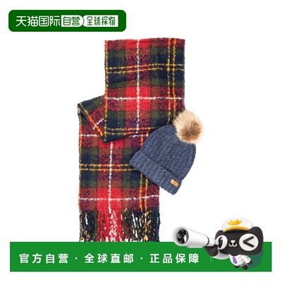 香港直邮Barbour 女士围巾 LGS0077TN69 AW2025 花色 SALTBURN BE