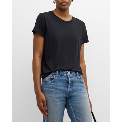 美国直邮Rails女士T恤短袖圆领宽松上装简约时尚舒适透气潮流女装