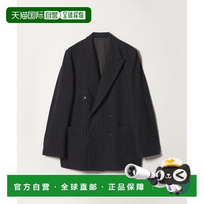 Steven Alan 羊毛混法兰绒双排扣6粒扣西装外套 【付后1h可退】