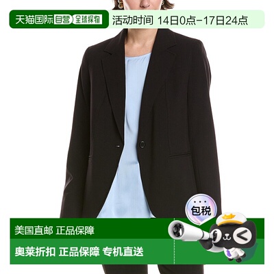 自营 Anne Klein Sabre Jacket - Black 外套 美国奥莱直发