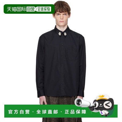 1h可退 香港直邮Simone Rocha 蒙娜 罗莎 男士 黑色 Beaded Flowe