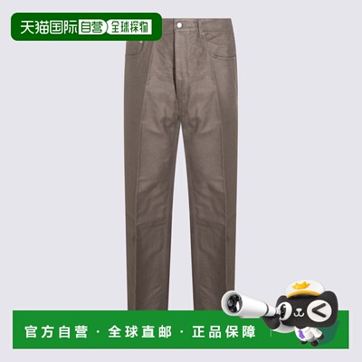 香港直邮RICK OWENS 男士休闲裤 RU02F4333MOR34 AW2026 浅棕色