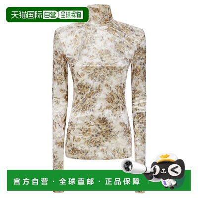 1h可退 欧洲直邮GANNI 女士针织衫 T4356054 AW2025 花色 FLORAL
