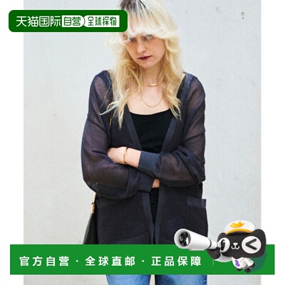 日本直邮Rouge vif la cle 女士 网眼针织开衫 夏季空调防凉轻薄