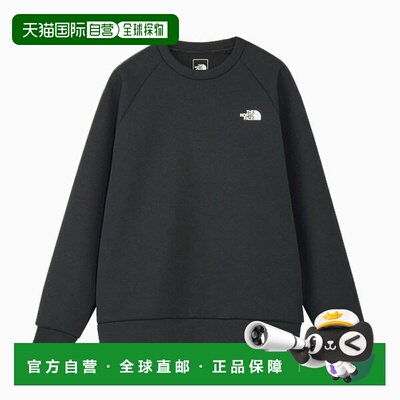 日本直邮The North Face 北面 Tech Air Sweat Crew 男士卫衣 黑