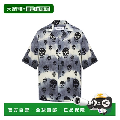 香港直邮ALEXANDER MCQUEEN 男士衬衫 873336QRADM9328 AW2026
