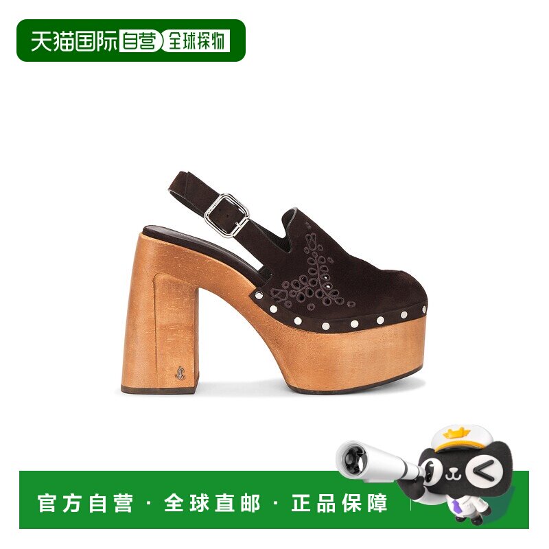 1h可退 美国直邮Jimmy Choo 周仰杰 女士 Alida 135 木底鞋 ALIDA