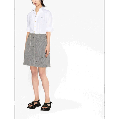 香港直邮KENZO 女士半身裙 FD52DJ2696J1DM时尚潮流穿搭 高级感