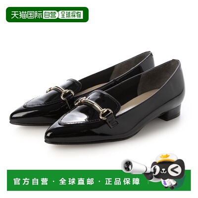 日本直邮Riz raffinee RRLF42030 防水马衔扣乐福鞋（黑色珐琅）
