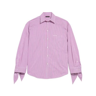 Balenciaga KNOTTED CUFF衬衫 852322TGM02