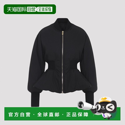 欧洲直邮ALAIA 女士夹克 AA9V1182W120C999 SS2026 黑色 NYLON PE
