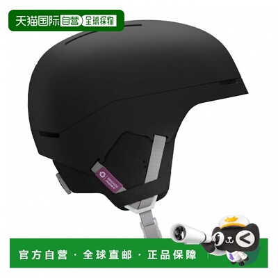 日本直邮Salomon 布里格德滑雪板头盔 [SALOMON官方] 黑色