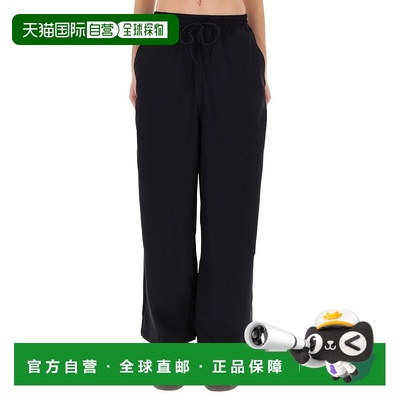 香港直邮Y-3 女士休闲裤 JV6772BLACK AW2025 黑色 JOGGING PANTS