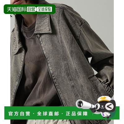 1h可退 日本直邮Alfred Alex 男女同款复古双拉链大号牛仔夹克 AA