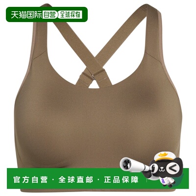 1h可退 香港直邮ADIDAS 女士运动文胸 1144090KHAKISIX CO 卡其色