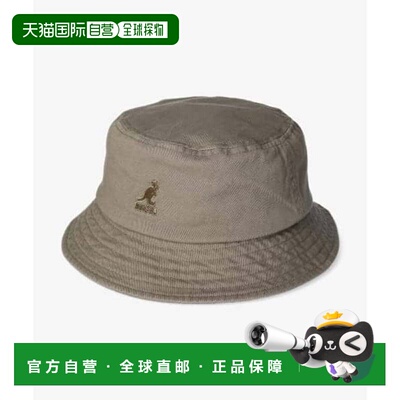 日本直邮WASHED BUCKET 帽子 烟灰色