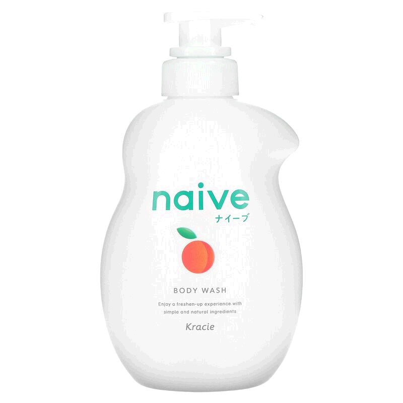 香港直邮Kracie肌美精沐浴露桃子味温和清洁持久留香530ml正品