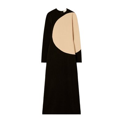 Tory Burch 拼色针织连衣裙 142036.