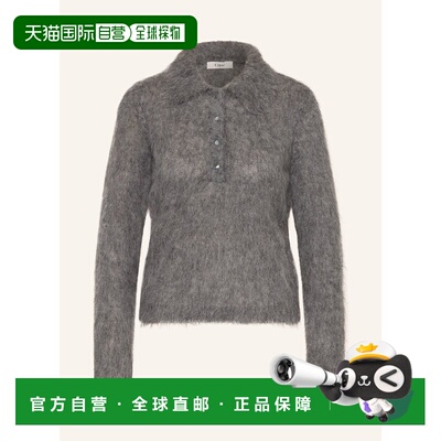 香港直邮CHLOÉ 女士针织衫 100317347914000 CO 灰色 Alpaca Swea
