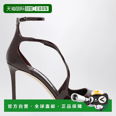 香港直邮JIMMY CHOO 女士凉鞋 AZIA95PAT061998 AW2026 酒红色