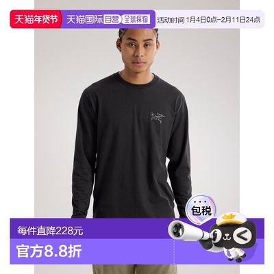 自营1h可退 欧洲直邮ARCTERYX始祖鸟KRAGG SL棉质长袖T恤 男装