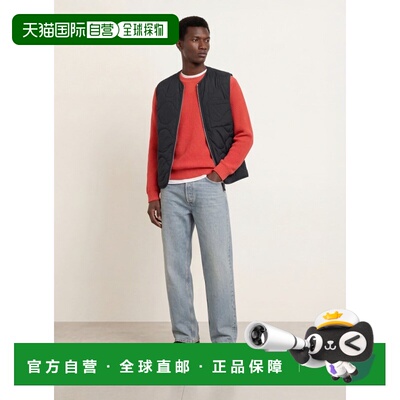 1h可退 欧洲直邮ARKET 男士马甲 100306024513002 CO 黑色 quilte