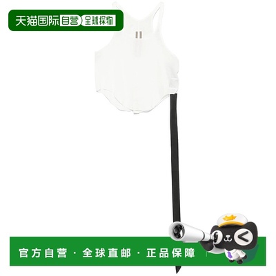 香港直邮RICK OWENS 女士背心吊带 DS01E3100BH11 SS2025 白色