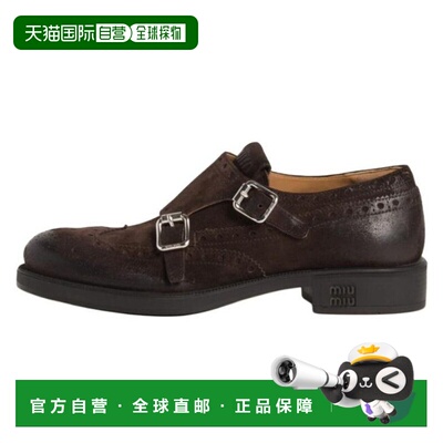 1h可退 香港直邮MIU MIU 男士商务正装鞋 5E039E0B2F0003FM030 CO
