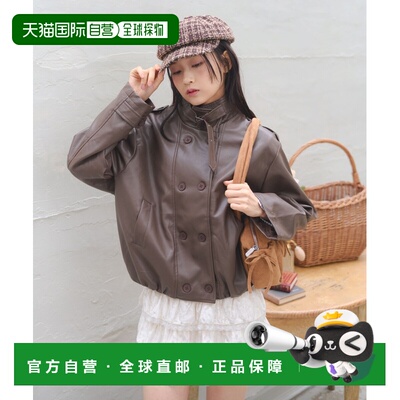 日本直邮PHILLY 女装 仿皮双排扣夹克 PL26WN10L0【付后1h可退】