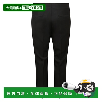 1h可退 香港直邮GIVENCHY 男士正装裤 BM50V813MP001 SS2022 黑色