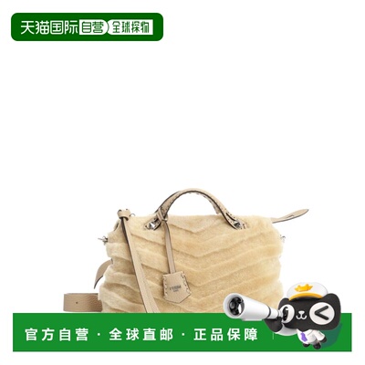 欧洲直邮FENDI 女士单肩包 8BL155AYD1F1734 SS2026 浅棕色 Mediu