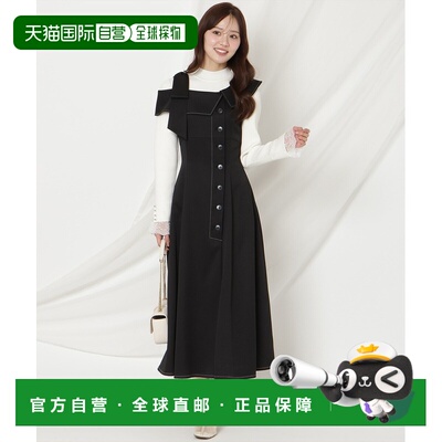 日本直邮WILLSELECTION 女装 不对称单肩系带连衣裙 200826155000