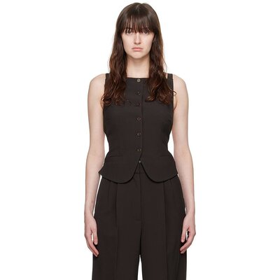 Beaufille|棕色 Innes 背心