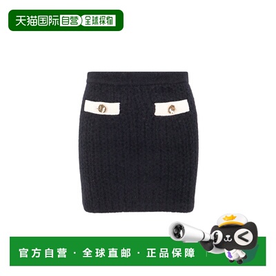 1h可退 香港直邮SELF-PORTRAIT 女士半身裙 AW24074SKBBLACK SS20