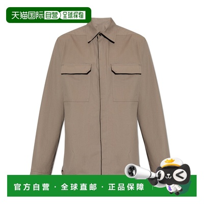 1h可退 香港直邮Rick Owens 长袖衬衫 RU01F2291P