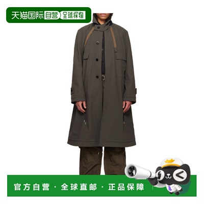 1h可退 香港直邮Sacai Weathercloth 大衣 2603916M