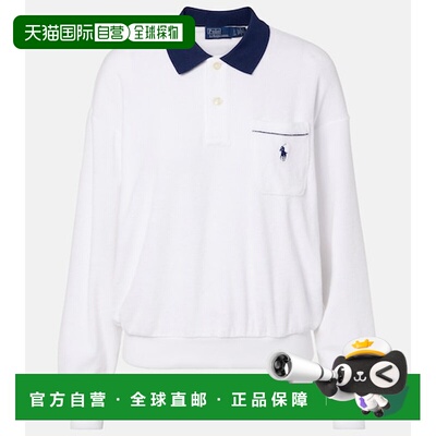 香港直邮Polo Ralph Lauren Polo 拉夫 劳伦 女士 棉混纺厚绒布Po