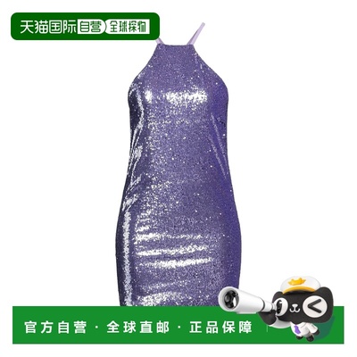 1h可退 香港直邮The Attico 女士 珠片连衣裙 pink粉色 舒适时尚