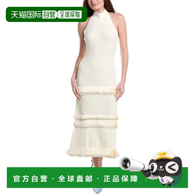 自营ALEXIS Ines Dress - White 吊带连衣裙美国奥莱直发