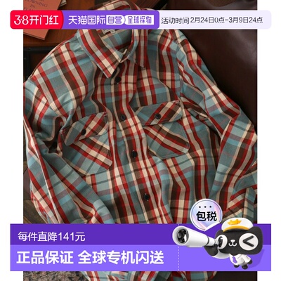 1h可退 日本直邮Toucan Surfing 男女同款 先染重磅法兰绒加绒CPO