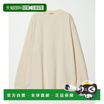 1h可退 日本直邮Steven Alan 男装 全棉宽松版型螺纹圆领长袖T恤