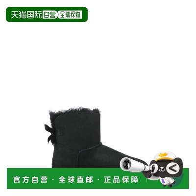 1h可退 香港直邮Ugg 女士 UGG 黑色靴子 1016501WMINIBAILEYBOWII