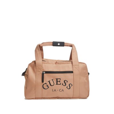 guess【美国奥莱】直发 尼龙 Weekender 行李袋 - 蓝绿色徽标