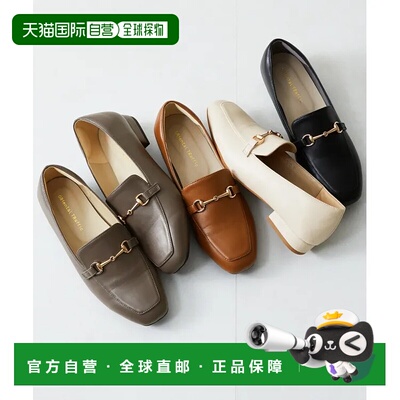 1h可退 日本直邮ORiental TRaffic 女士方头装饰扣平底鞋 R3210